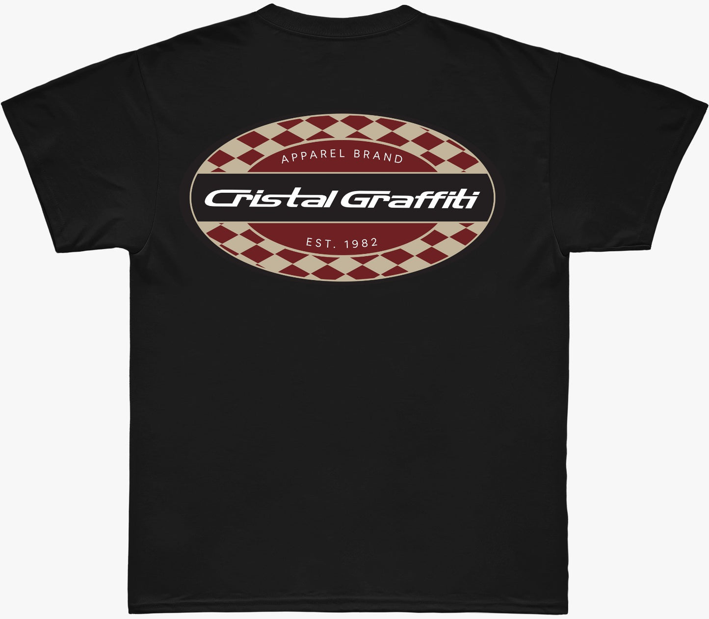 Camiseta Cristal Graffiti - Preto - Brand 1982 – Cristal Graffiti Store