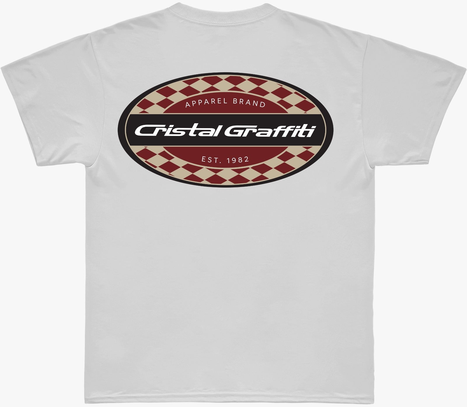 Camiseta Cristal Graffiti - Branco - Brand 1982 – Cristal Graffiti Store